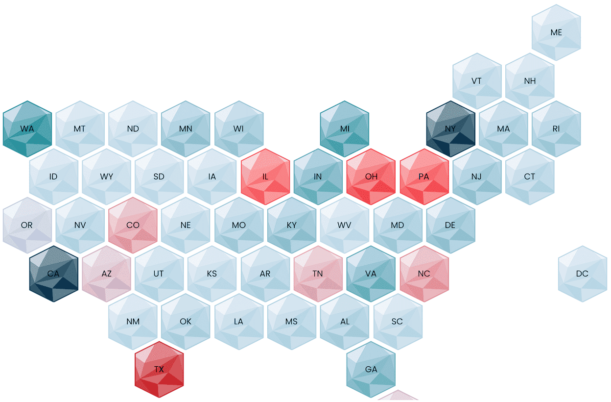 A New Method for Creating Hex Maps - Tableau Training